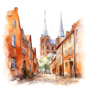 Car Sticker Roskilde Denmark Sticker Weatherproof Outdoor Vinyl Sticker ...