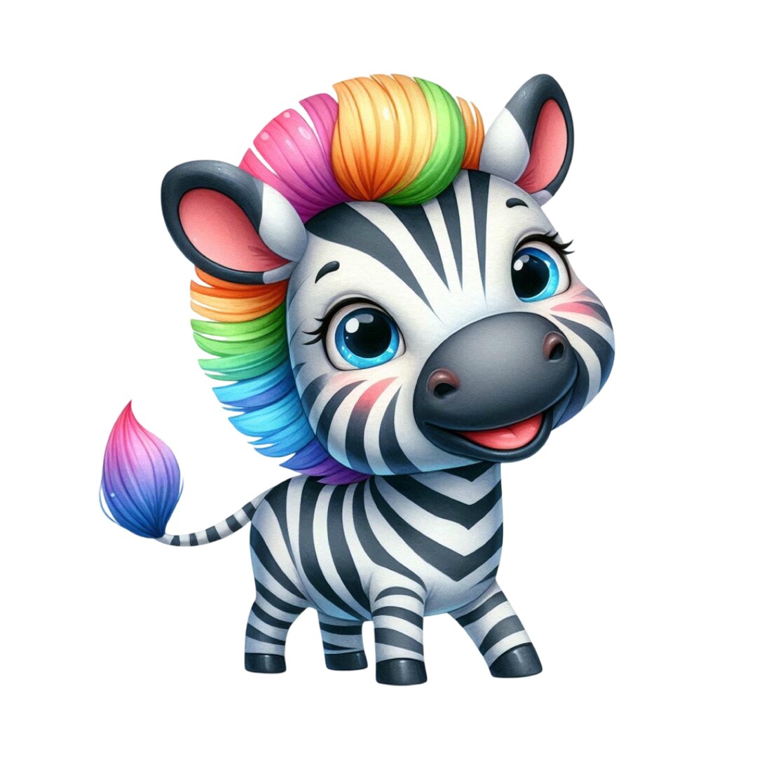 Funny Animal Sticker Set 9 X 9 Cm – Quirky Funny Animal Cartoon ...