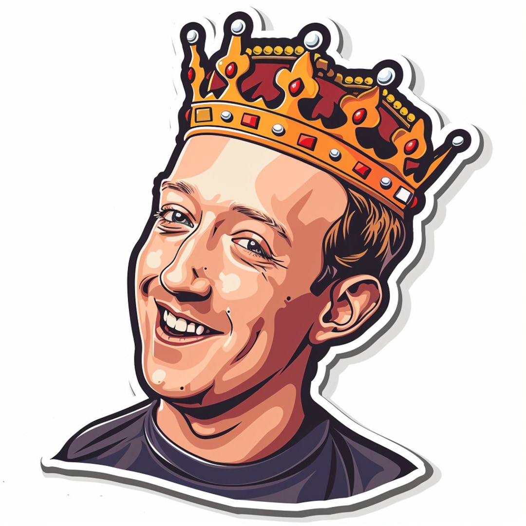 Car Sticker Funny Mark Zuckerberg Sticker Weatherproof Outdoor Vinyl - Etsy