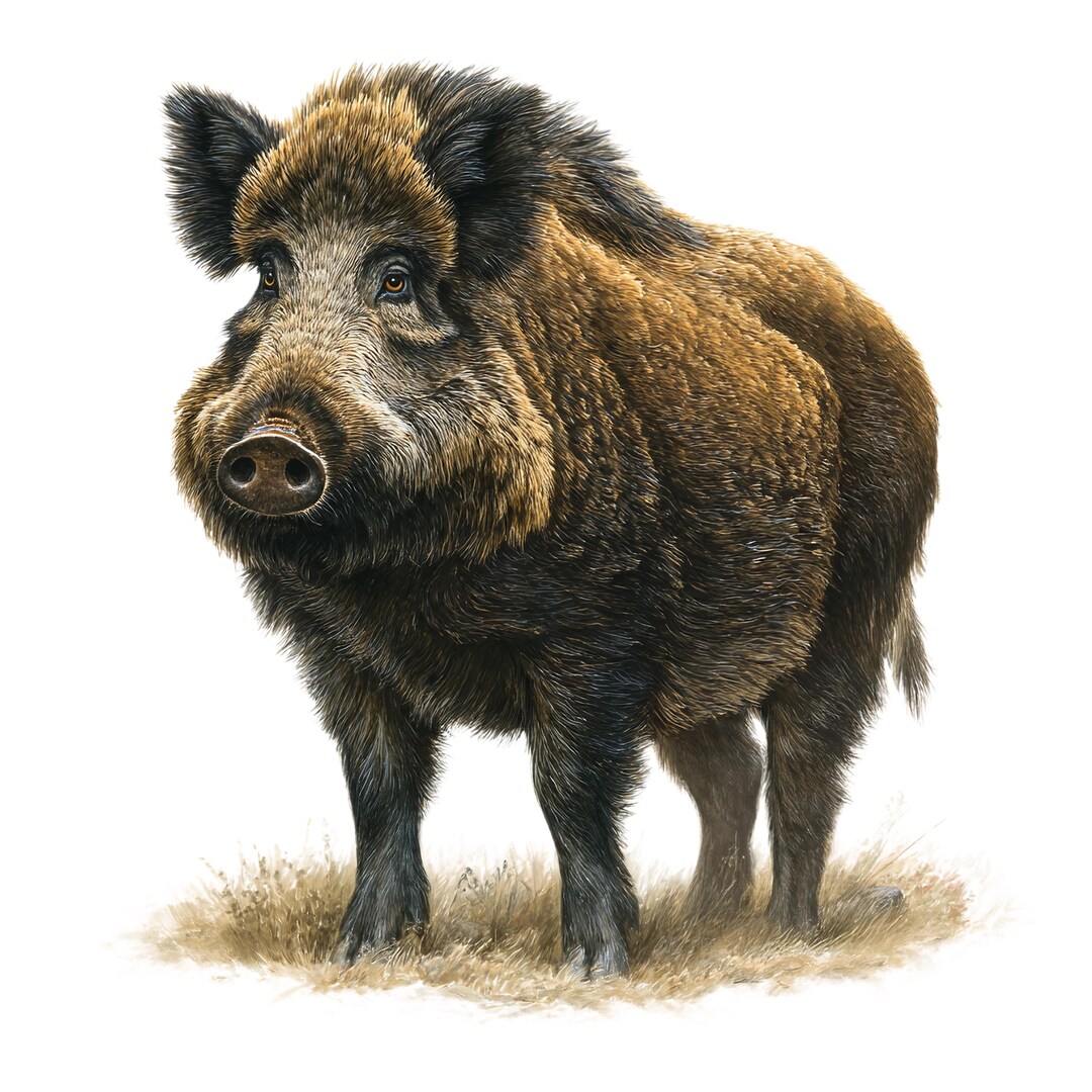 Wild Boar Sticker Set Multipack 9 X 9 Cm Car Stickers Boar Hunter Gift ...