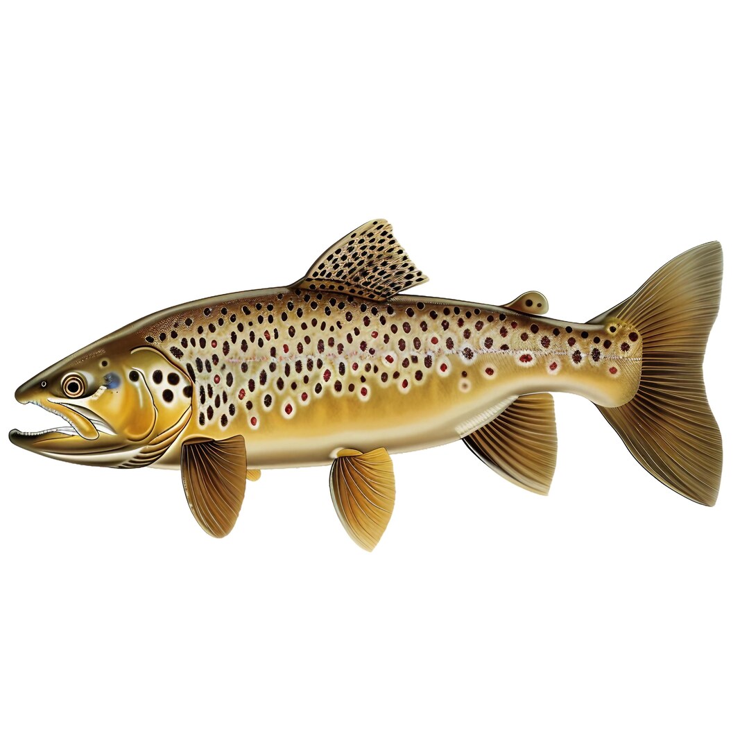 5x Trout Stickers Car Decals Fish Angler Gift Waterproof Vinyl Rainbow ...