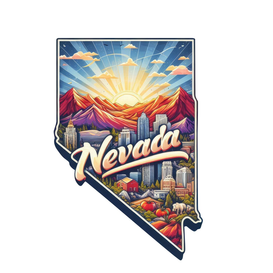 Car Sticker Retro Travel Map of Us.states Sticker Weatherproof Outdoor ...