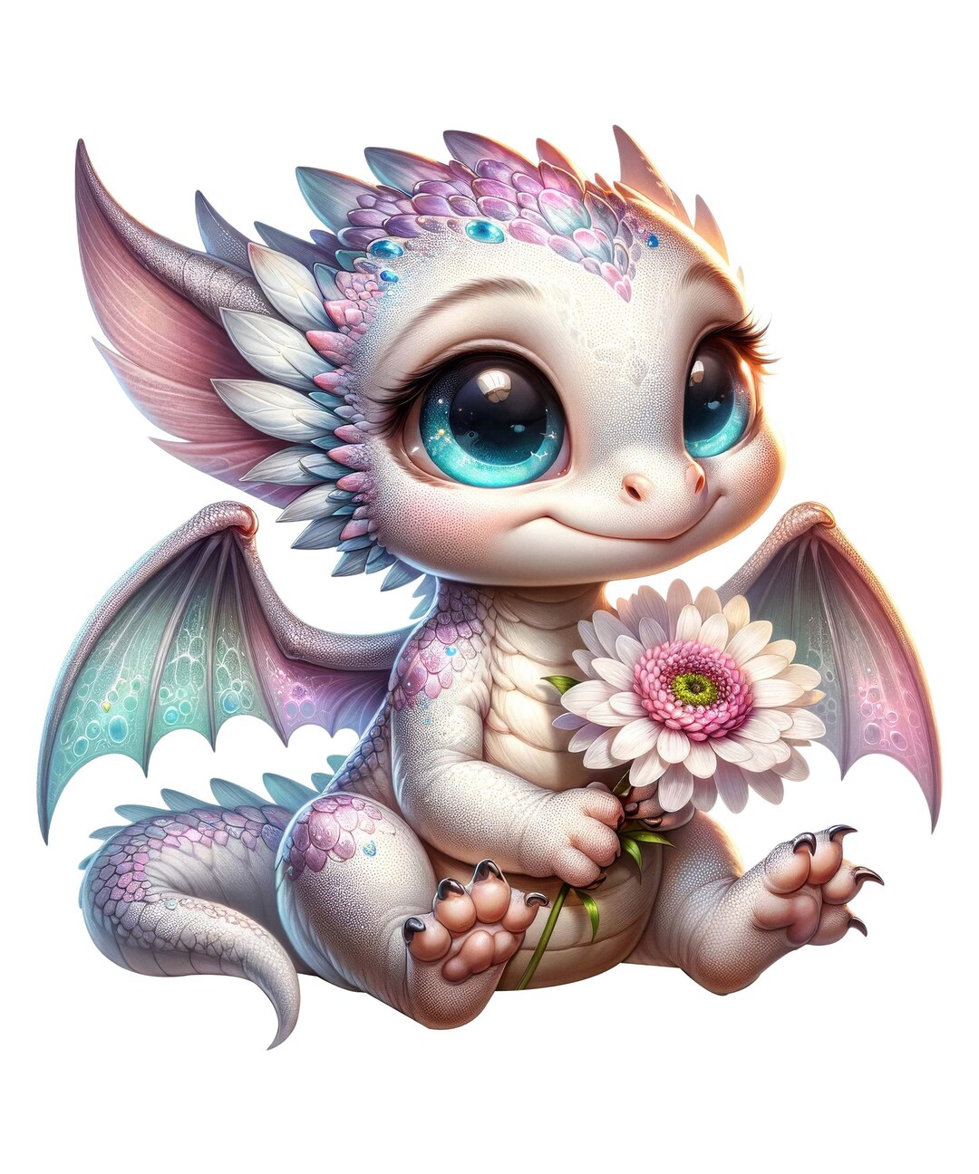 Cute Baby Dragon Sticker Personalizable Outdoor Vinyl Sticker - Etsy