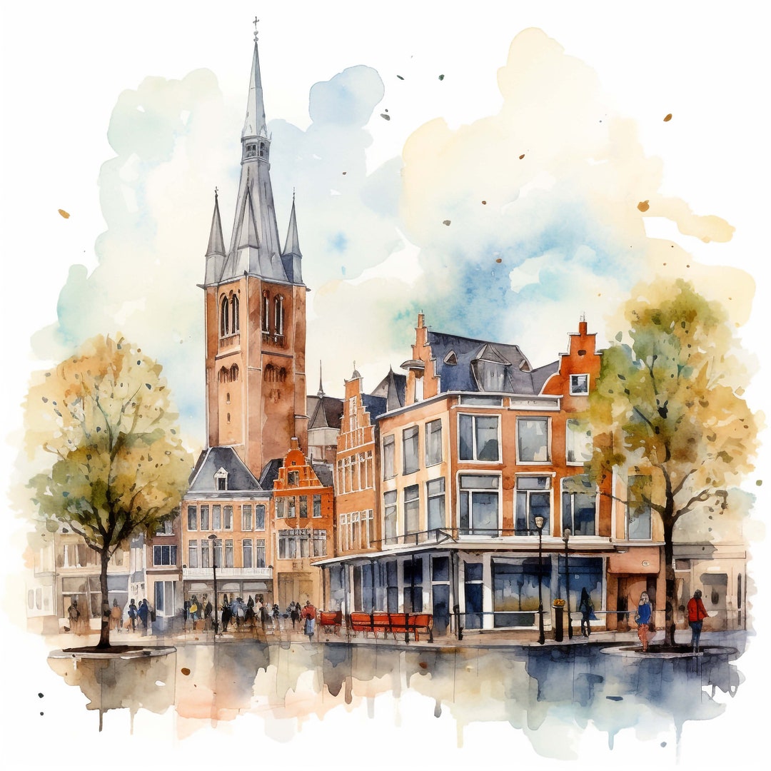 The Hague Netherlands Sticker Customizable Outdoor Vinyl Sticker - Etsy