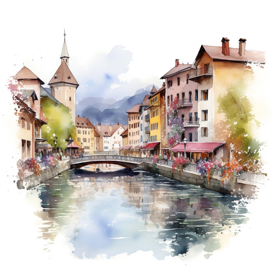 2x Annecy Car Stickers France – Travel Stickers for Cars and Motorhomes ...