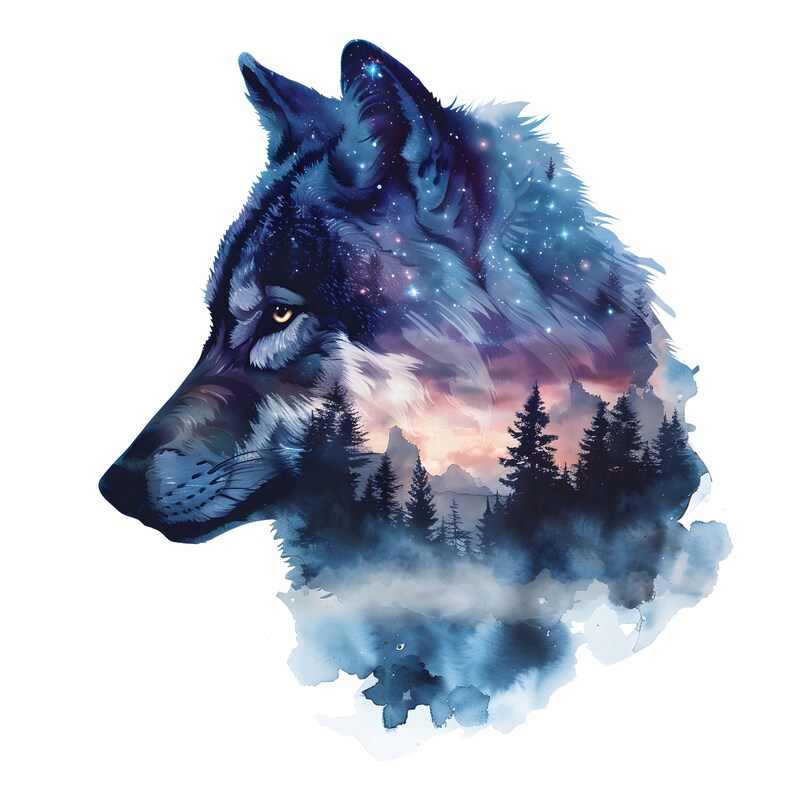 Car Sticker Wolf Sticker Weatherproof Outdoor Uv-resistant Vinyl ...