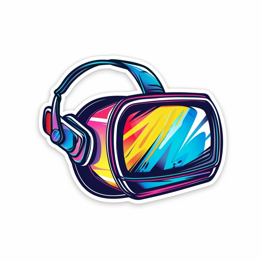 Car Sticker VR Headset Sticker Weatherproof Outdoor Vinyl - Etsy