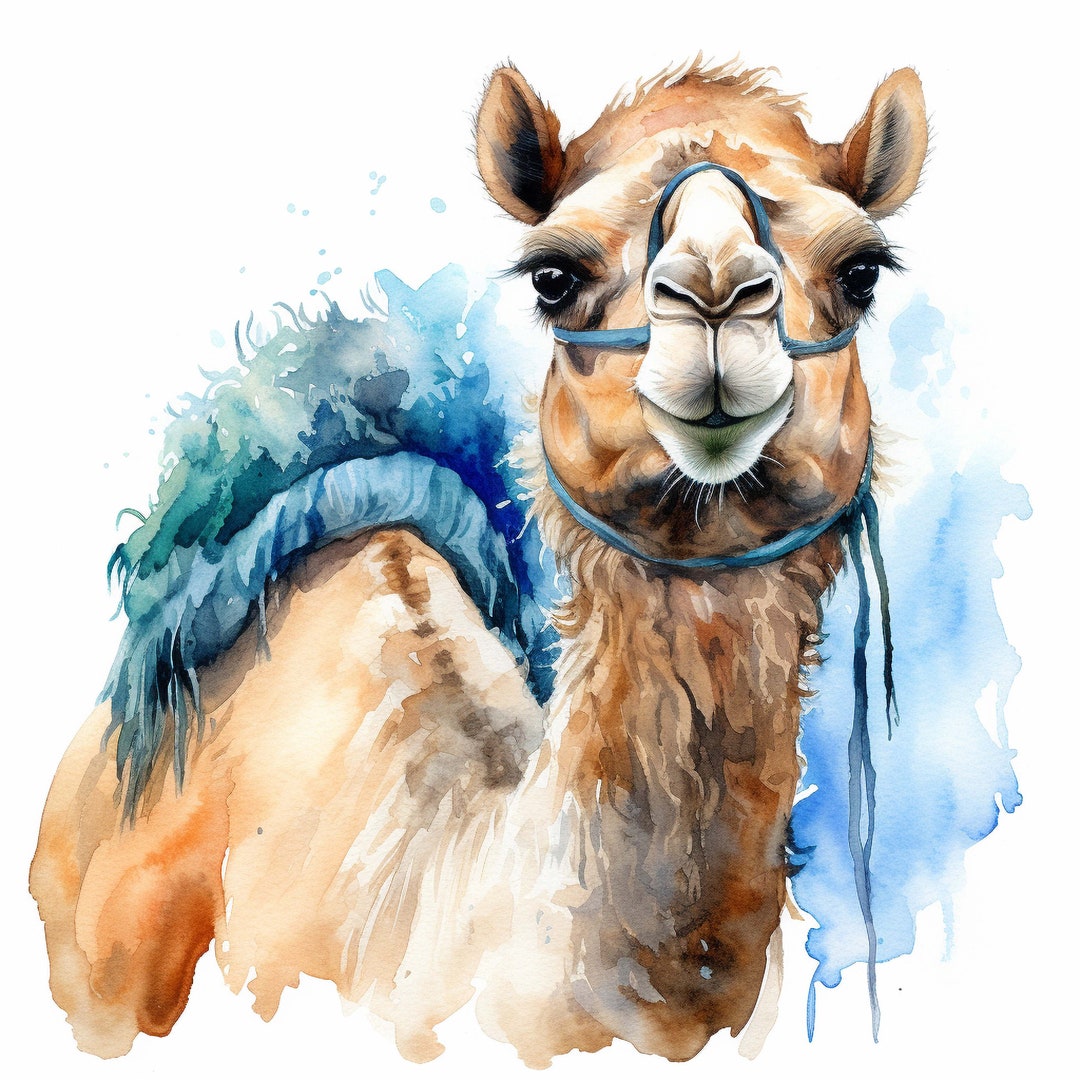 Autoaufkleber Aquarell Kamel Aufkleber Wetterfester Outdoor Uv ...