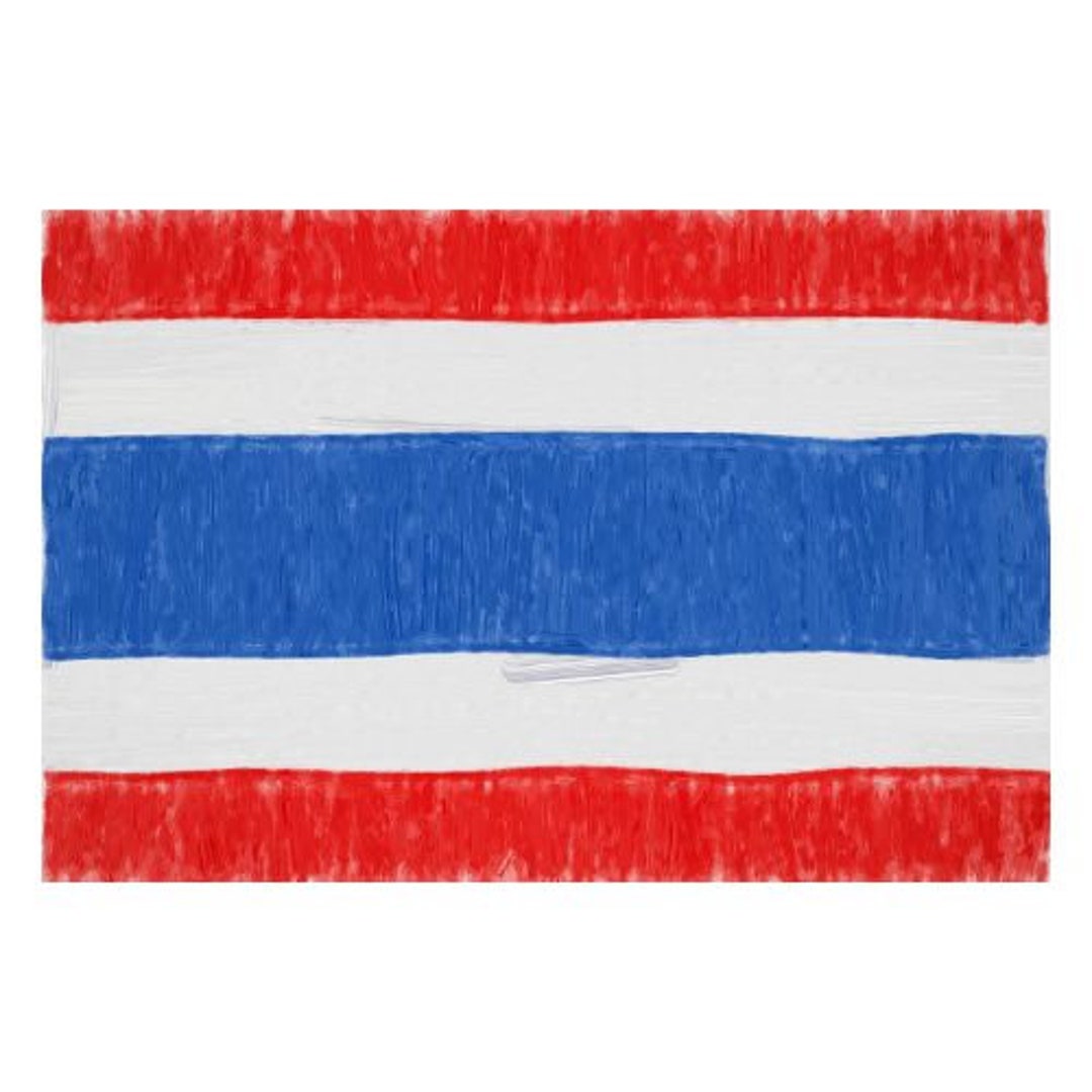 Car Sticker Flag Thailand Flag Sticker - Etsy