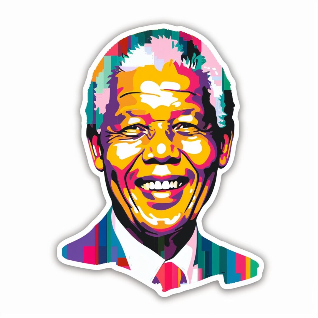Car Sticker Nelson Mandela Sticker Weatherproof Outdoor Vinyl - Etsy