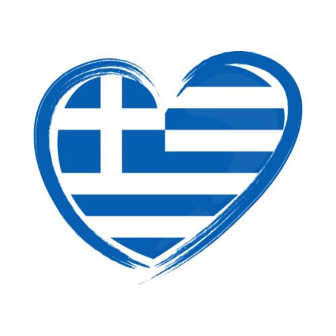 Flag Greece Flag Sticker Personalizable Outdoor Vinyl Sticker - Etsy