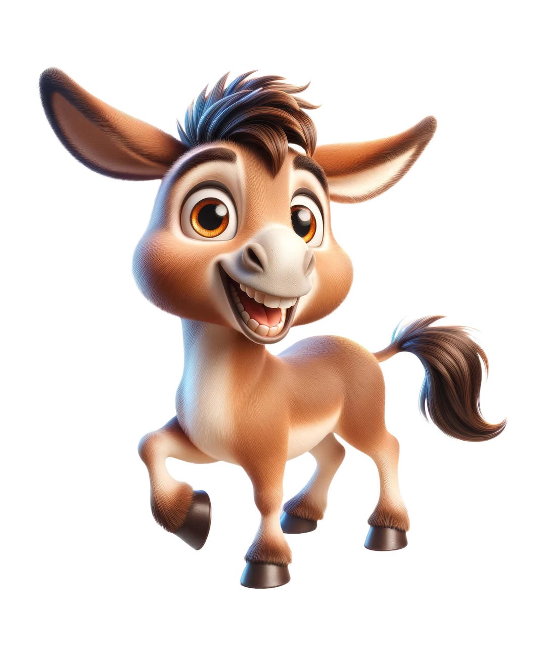 Funny Donkey Stickers (4 Pack) – Waterproof for Car & Laptop | Animal ...