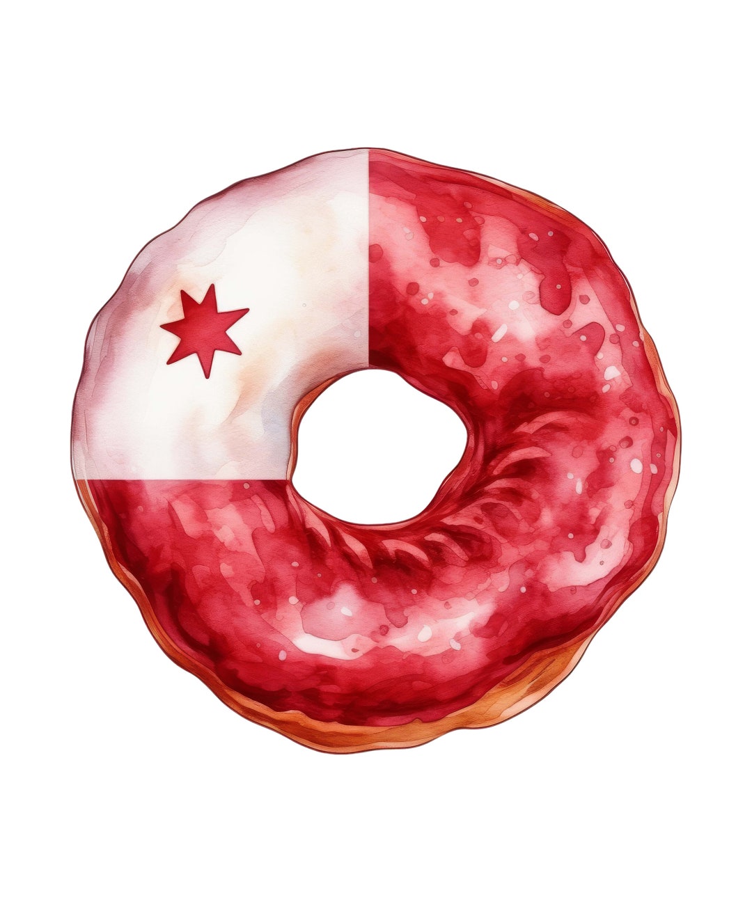 Car Sticker National Donut Country Flags Sticker Weatherproof Outdoor ...