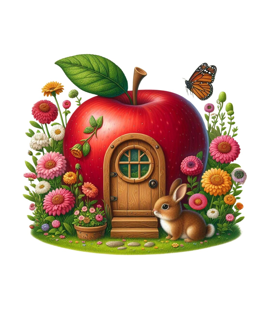 Car Sticker Rabbit House Sticker Weatherproof Outdoor Vinyl - Etsy