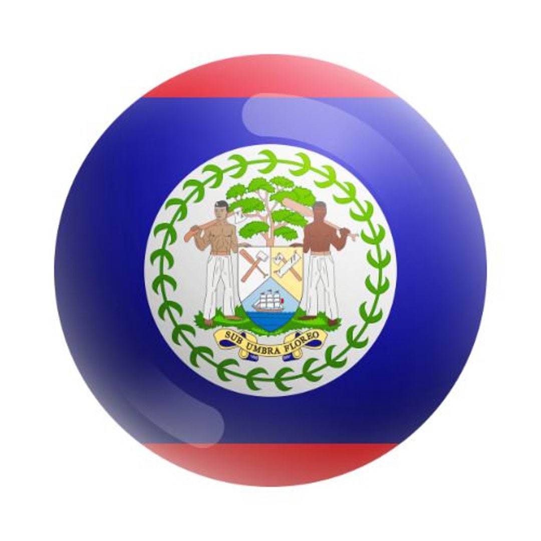 Car Sticker Sticker Flag Belize Flag Sticker - Etsy