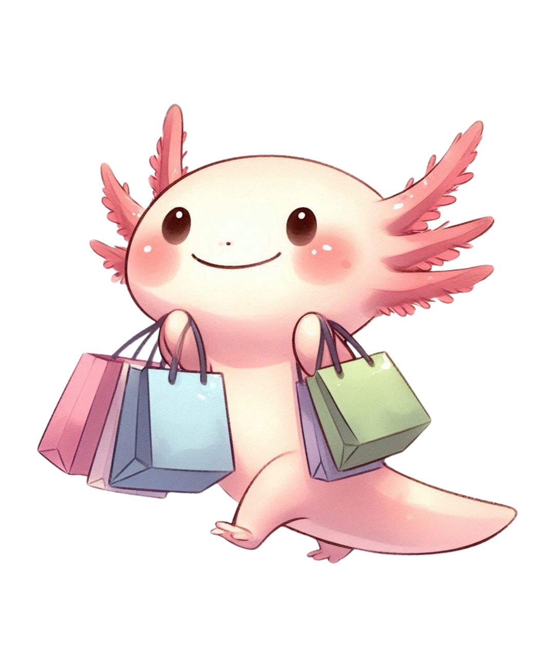 Car Sticker Adorable Axolotl Sticker Weatherproof Outdoor Vinyl - Etsy