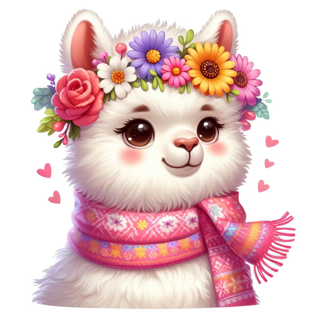 4X Boho Lama Sticker Set, 4 Pieces, Cute Alpaca Car Stickers ...