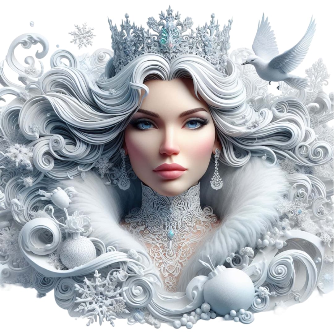 Car Sticker Snow Queen Sticker Weatherproof Outdoor Vinyl - Etsy