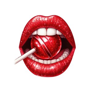 Car Sticker Glitter Lips Sticker Weatherproof Outdoor Vinyl Sticker ...