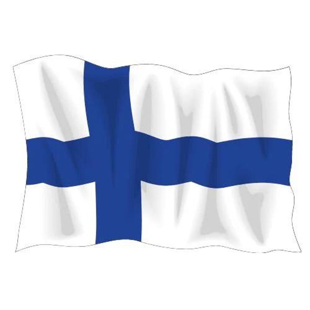 Car Sticker Flag Finland – Finnish Flag Sticker for Car Window Laptop ...