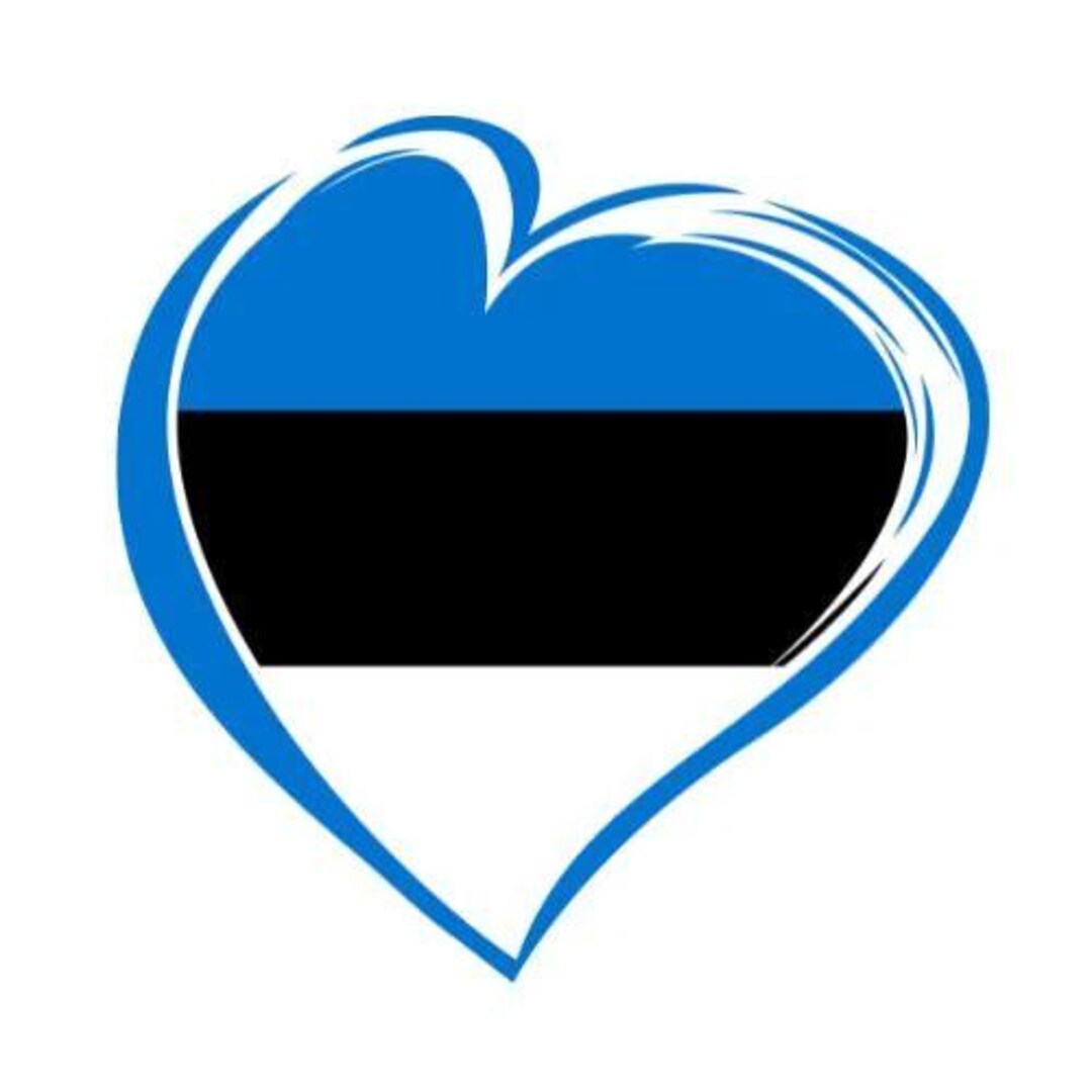 Estonia Flag Car Sticker – Vinyl Sticker for Car, Motorcycle, Laptop ...