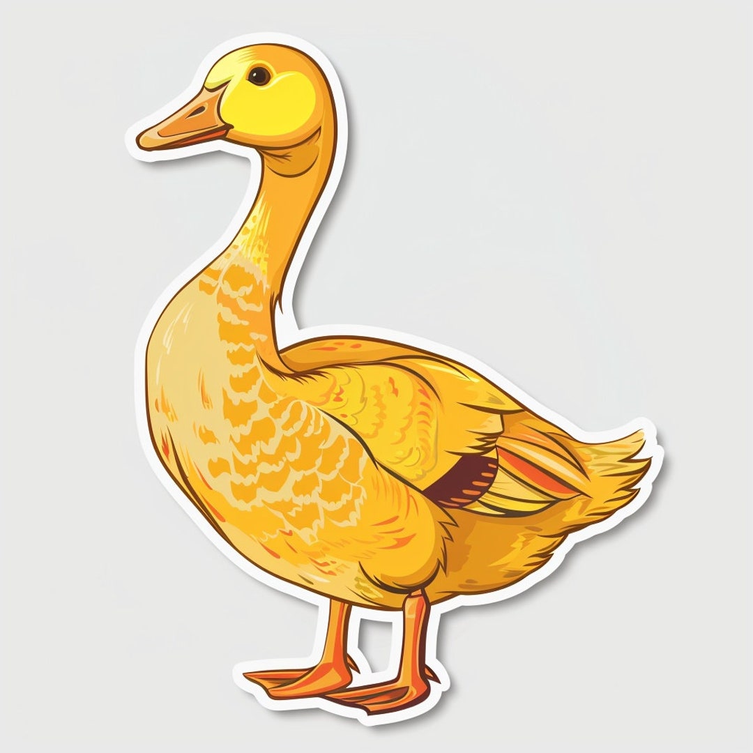 Car Sticker Golden Goose Sticker Weatherproof Outdoor Vinyl - Etsy