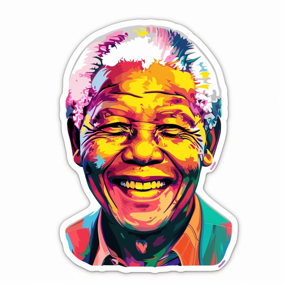 Car Sticker Nelson Mandela Sticker Weatherproof Outdoor Vinyl - Etsy