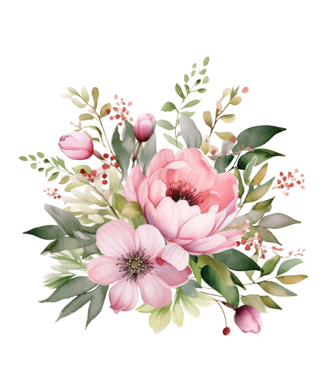 Car Sticker Pink Flowers Sticker Weatherproof Outdoor Vinyl - Etsy