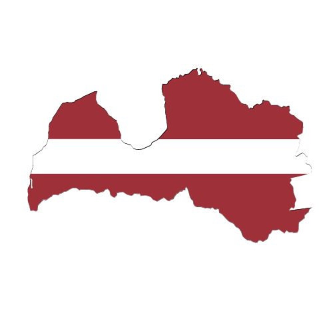 Car Sticker Sticker Flag Latvia Flag Sticker - Etsy