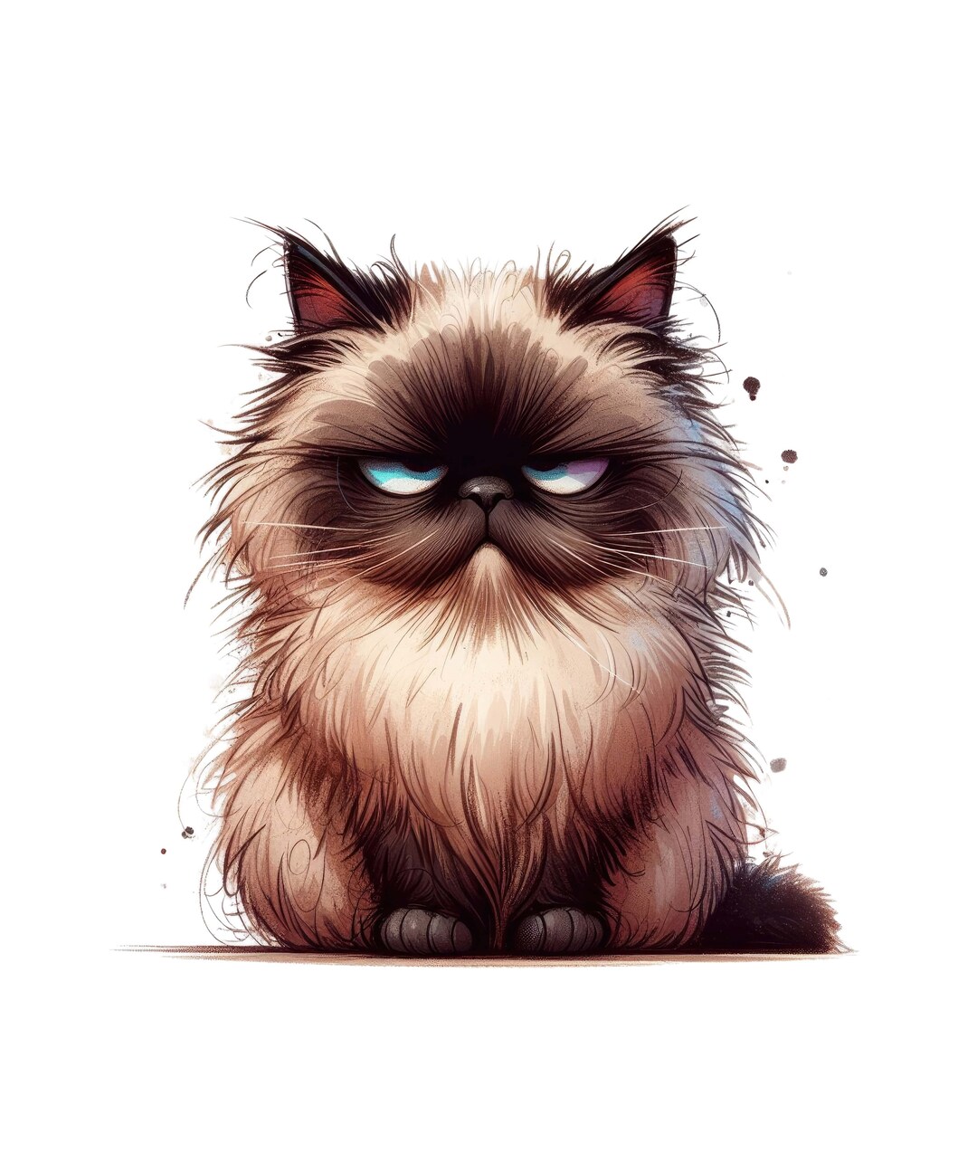 Car Sticker Grumpy Cat Sticker Weatherproof Outdoor Vinyl - Etsy