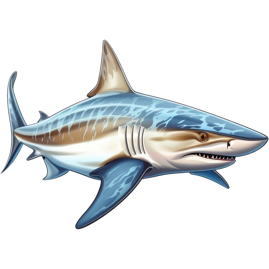 Car Sticker Shark Fish Sticker Weatherproof Outdoor Vinyl - Etsy