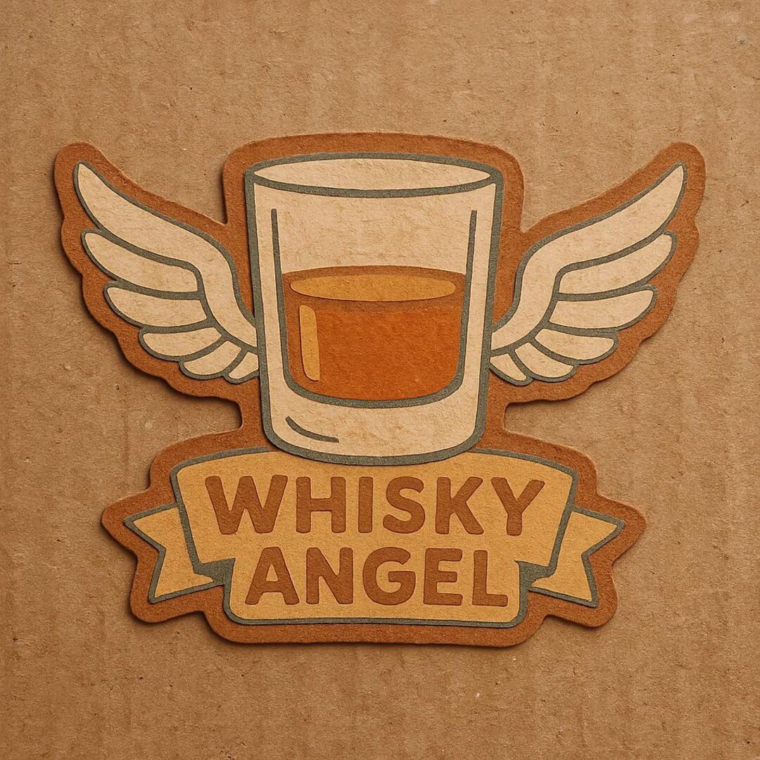 Whisky Angel Sticker | Funny Whisky Sticker With Wings | Gift for ...