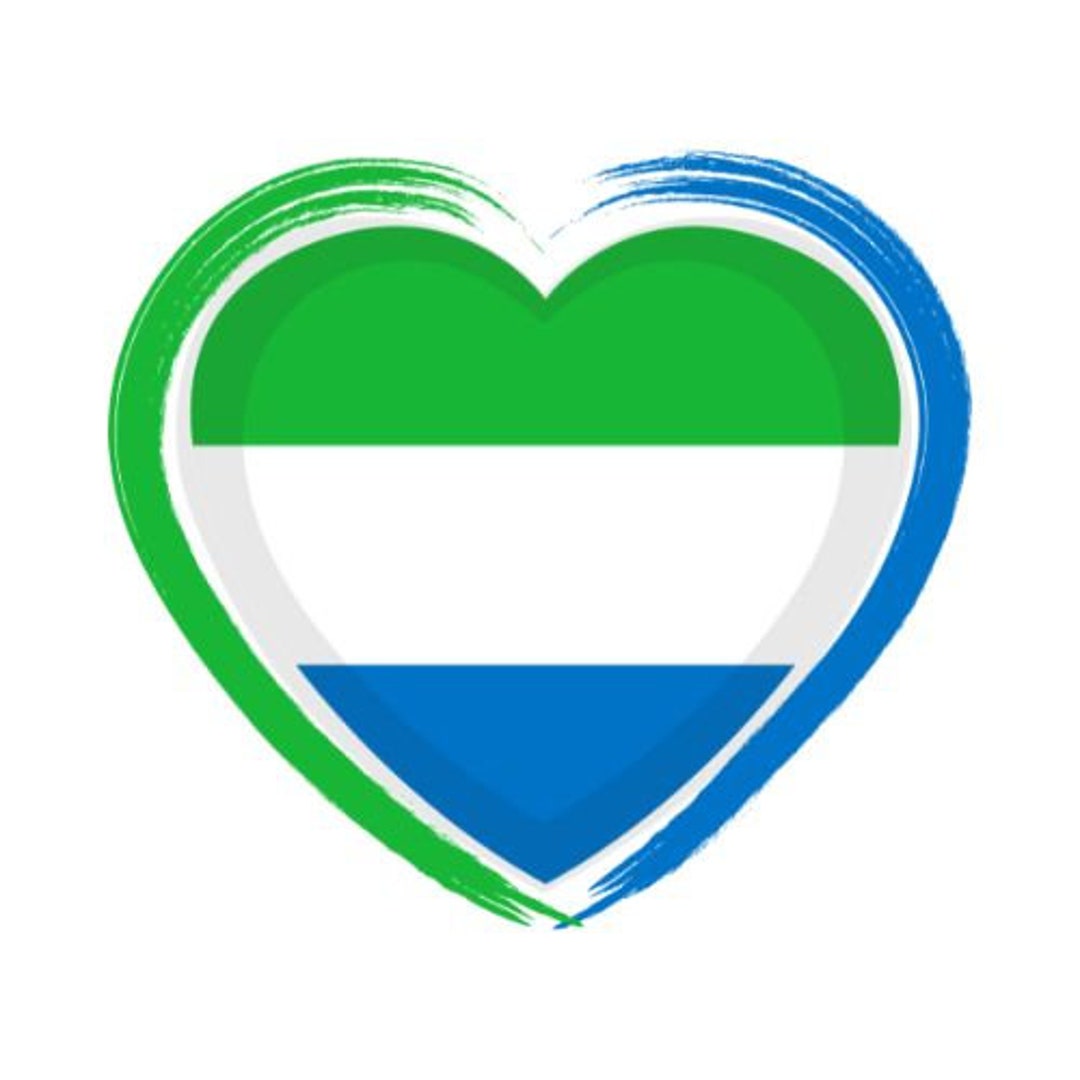Car Sticker Flag Sierra Leone Flag Sticker - Etsy