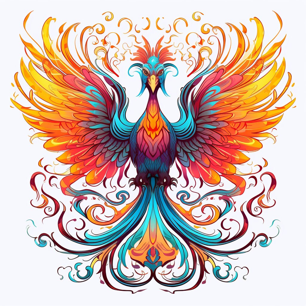 Car Sticker Sticker Phoenix Sticker - Etsy