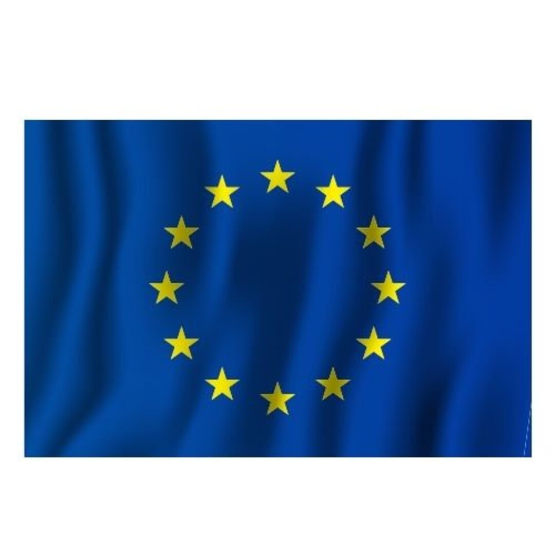 Car Sticker Flag European Union Flag Sticker Weatherproof Outdoor Vinyl ...