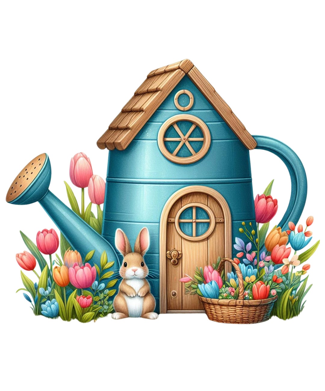 Car Sticker Rabbit House Sticker Weatherproof Outdoor Uv-resistant ...