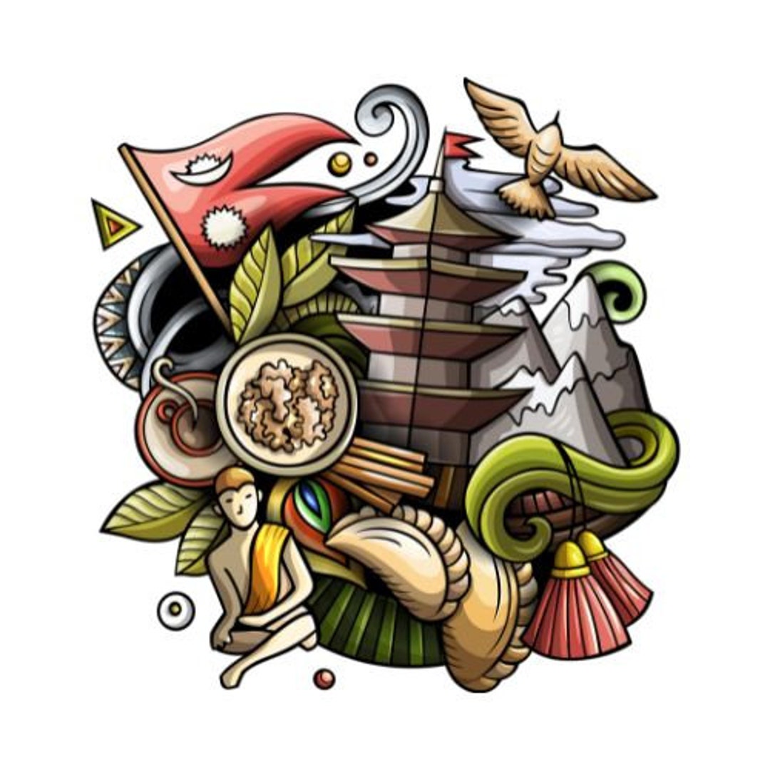 Car Sticker Flag Nepal Flag Sticker Weatherproof Outdoor Vinyl Sticker ...