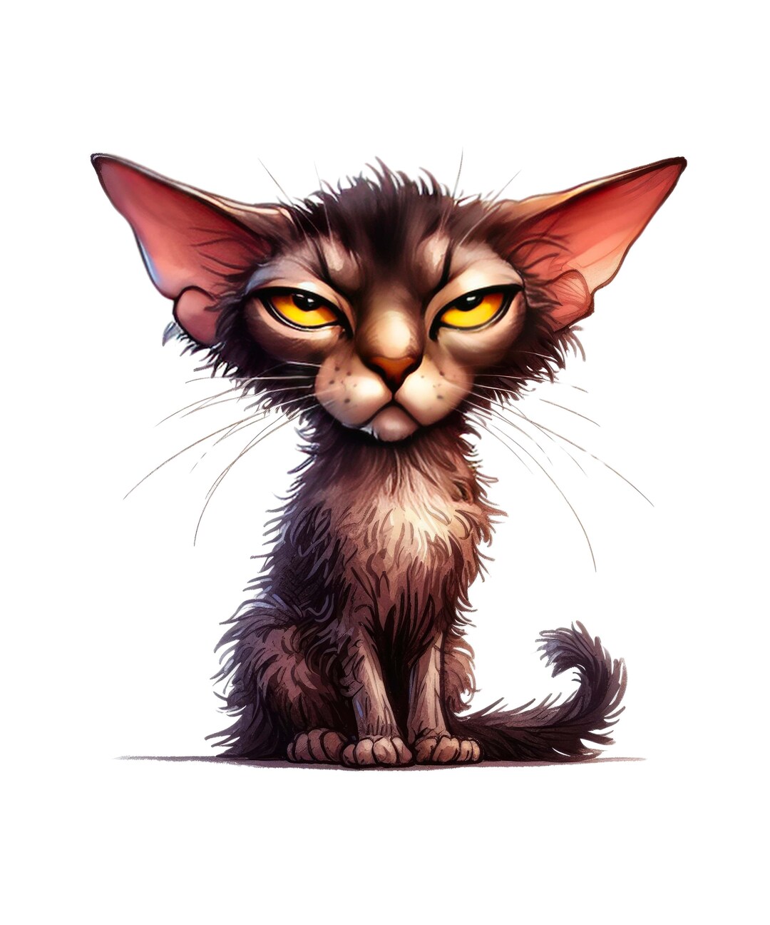 Car Sticker Grumpy Cat Sticker Weatherproof Outdoor Uv-resistant Vinyl ...