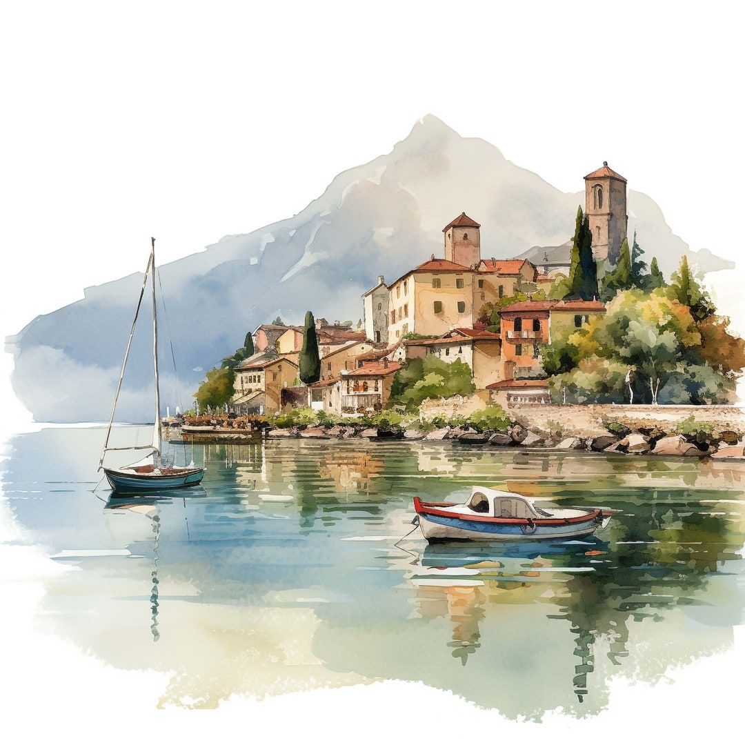 Car Sticker Lake Garda Italy Sticker Weatherproof Outdoor Vinyl - Etsy