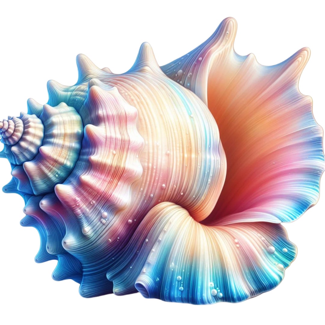 Shell Sticker Personalizable Outdoor Uv-resistant Vinyl Sticker Made of ...