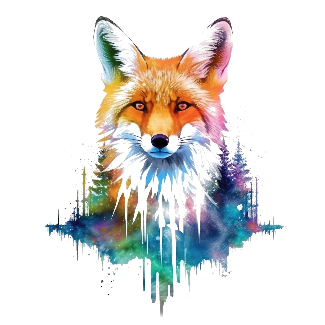 Car Sticker Sticker Fox Sticker - Etsy