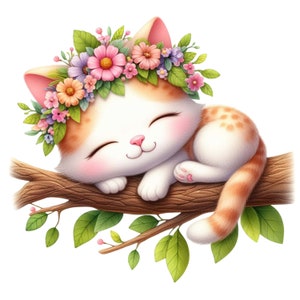Car Sticker Sleeping Animals Sticker Weatherproof Outdoor Vinyl Sticker ...