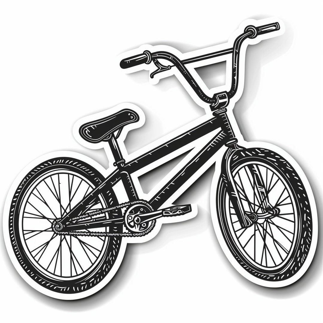 Car Sticker BMX Bike Sticker Weatherproof Outdoor Vinyl - Etsy