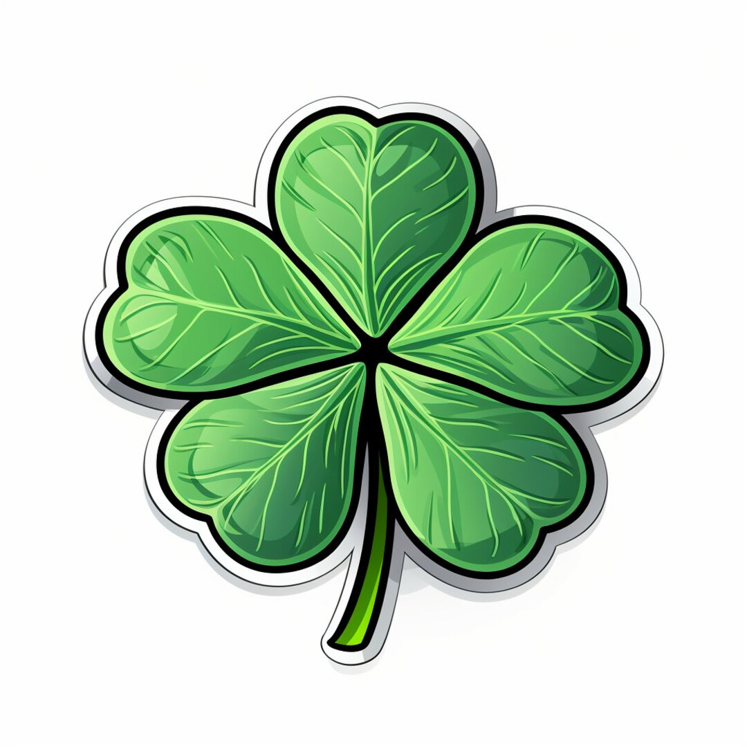 Car Sticker Cloverleaf Sticker - Etsy