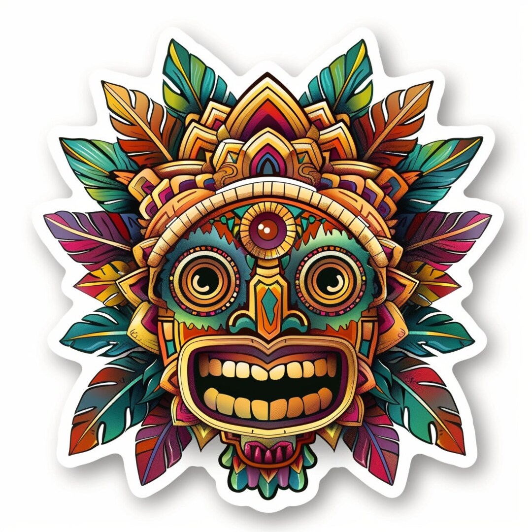Car Sticker Aztec Sticker Weatherproof Outdoor Vinyl - Etsy