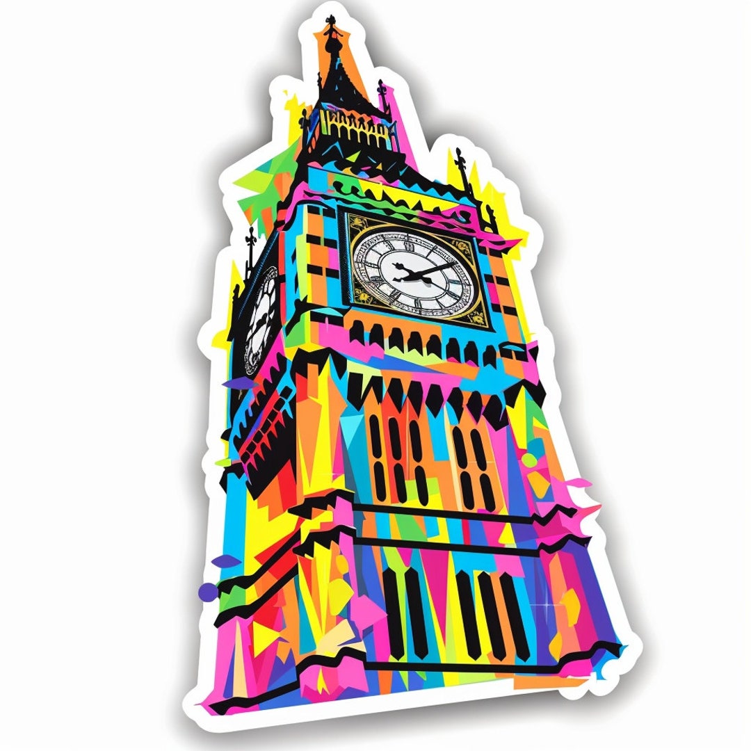 Car Sticker Big Ben Sticker Weatherproof Outdoor Vinyl - Etsy