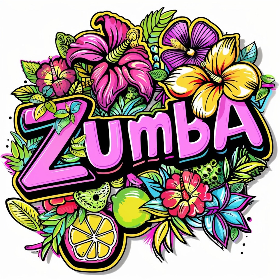 Car Sticker Zumba Sticker Weatherproof Outdoor Vinyl - Etsy