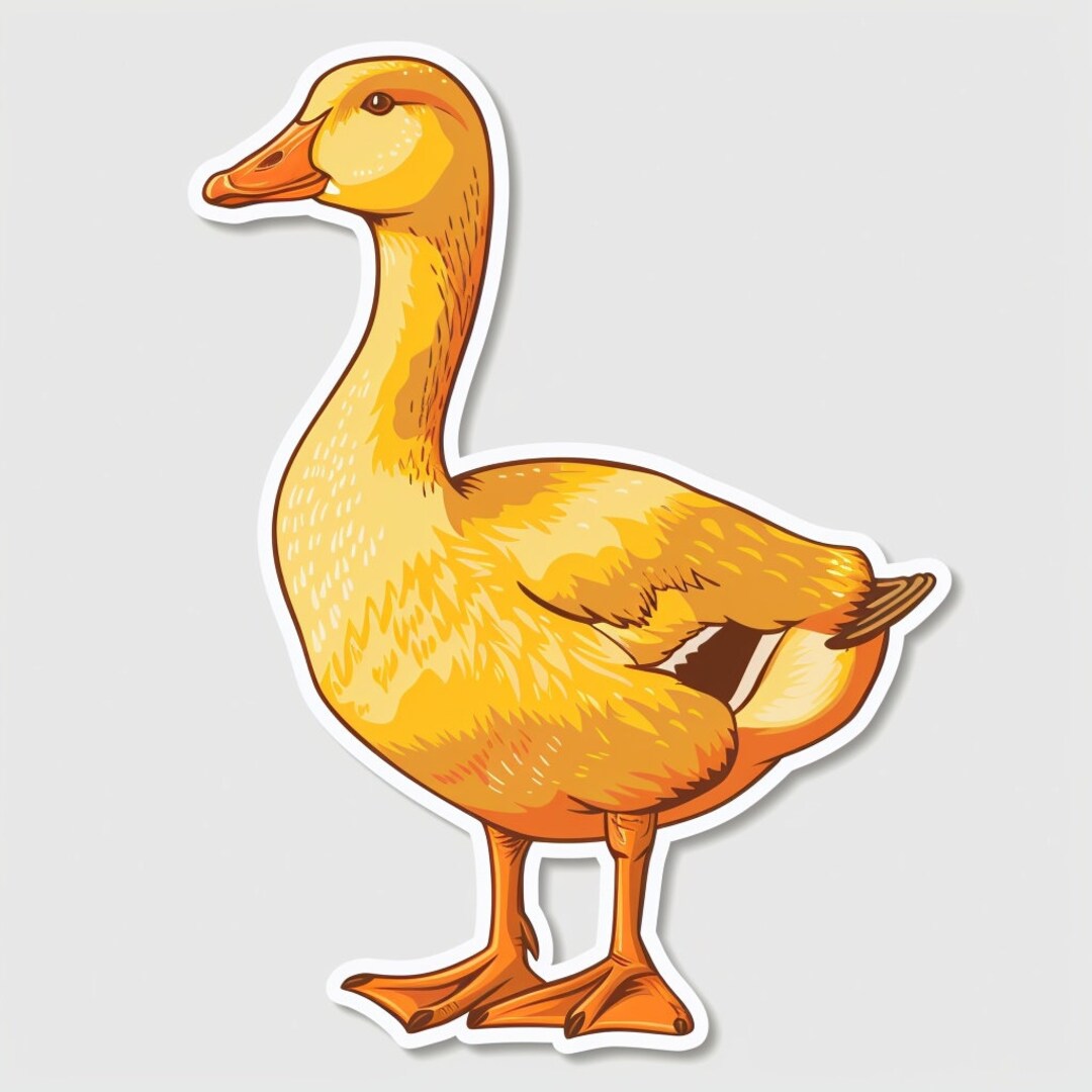 Car Sticker Golden Goose Sticker Weatherproof Outdoor Vinyl - Etsy