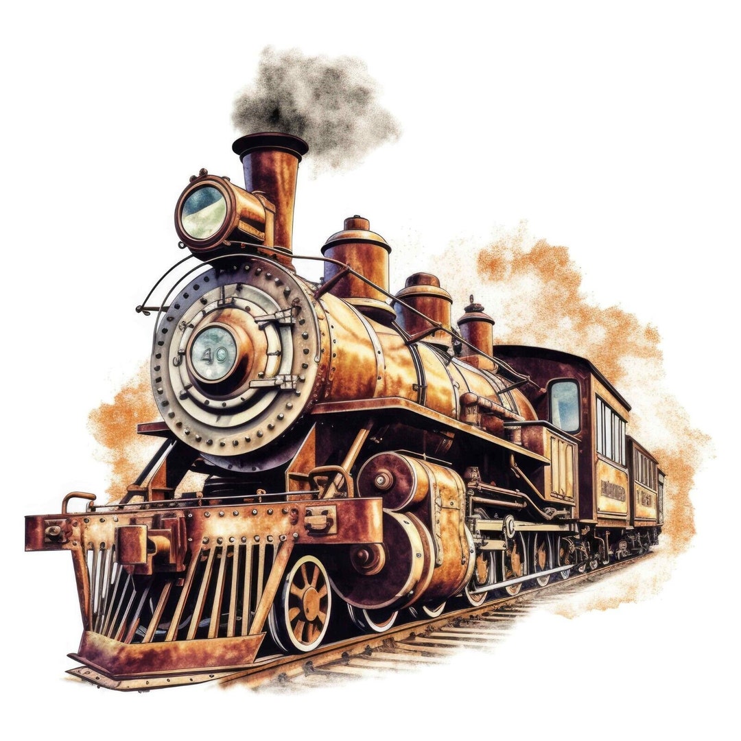 Car Sticker Locomotive Sticker Weatherproof Outdoor Vinyl - Etsy
