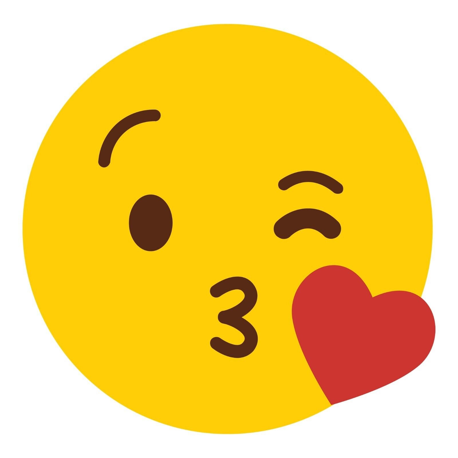 Bumper Sticker Sticker Emoji Icon Sticker - Etsy